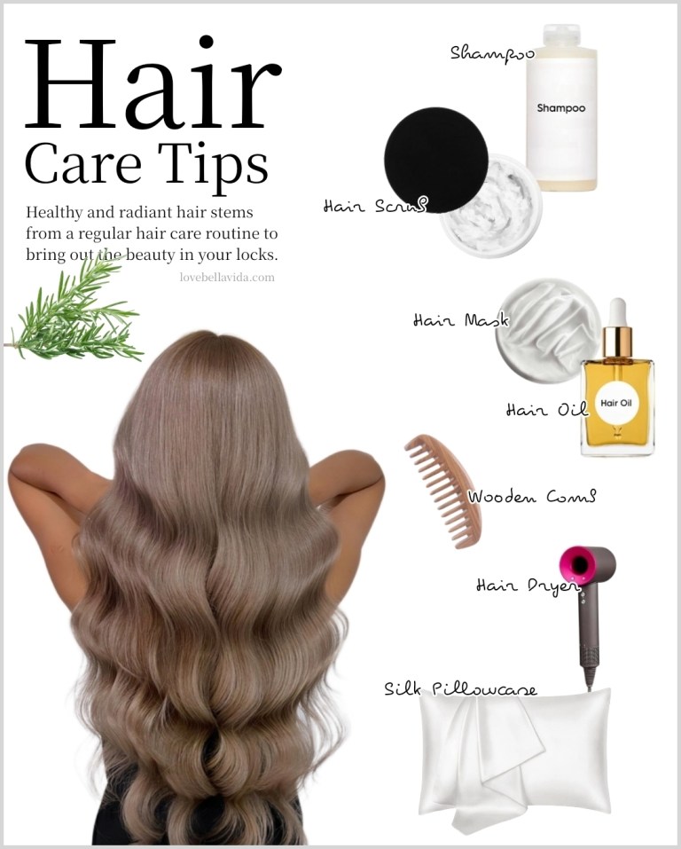 Hair Care Routine: Secret Tips for Long Healthy Hair – Love Bella Vida